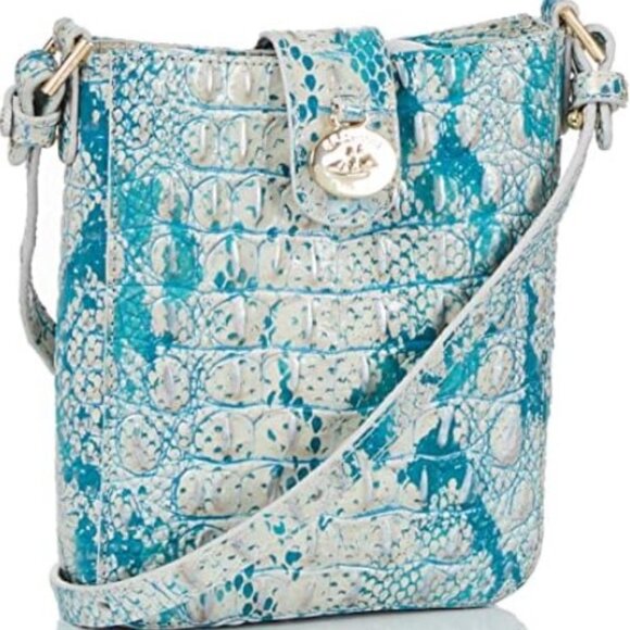 Brahmin | Bags | Brahmin Marley Leather Crossbody Mesmerized | Poshmark